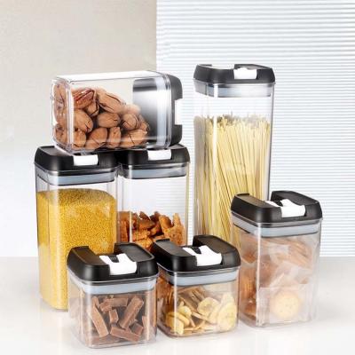 China 7pcs Detachable Grid Food Storage Container Plastic for sale