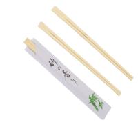 China Custom Paper Cover Disposable Bamboo Tensoge Chopsticks for Eco-Friendly Take Away Food for sale