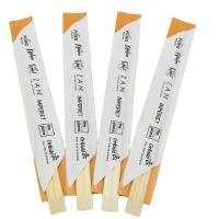 China Paper Wrapped Disposable Tensoge Bamboo Sticks Sushi Chopstick Stocked 210mm/240mm*4.8mm with 1 for sale