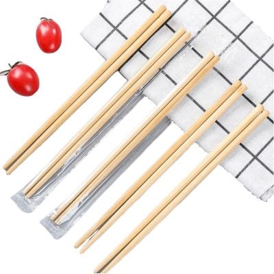 China Customized Logo Natural Color Round Disposable Bamboo Chopsticks for Bulk Orders in Modern Style for sale