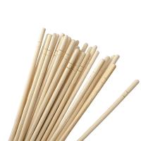 China Round Disposable Bamboo Chopsticks Flatware Type Chopsticks with Logo Customer's Logo and Packing Workable for sale