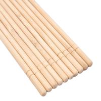China 100% Natural Moso Bamboo Disposable Round Chopsticks Eco-Friendly and Affordable for B2B Needs for sale