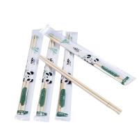 China Say Goodbye to Plastic Chopsticks Choose Customized Logo Round Bamboo Disposable Bamboo Chopsticks for Business Gifts for sale