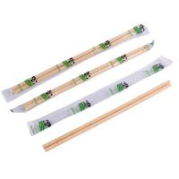 China Customized logo Round Bamboo Disposable Bamboo Chopsticks Flatware Type for Household/Restaurant/Hotel for sale
