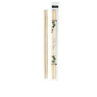China Customized Logo Round Bamboo Disposable Chopsticks Perfect for Household/Restaurant/Hotel Dining Experience for sale