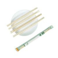 China 100% Natural Boutique Round Stick Disposable Bamboo Chopsticks for Household/Restaurant/Hotel Stocked and Full Wrap for sale