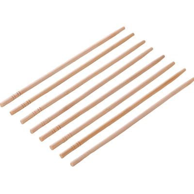 China Modern Style Disposable Natural Bamboo Round Chopsticks with OPP Package in Large Quantity for sale