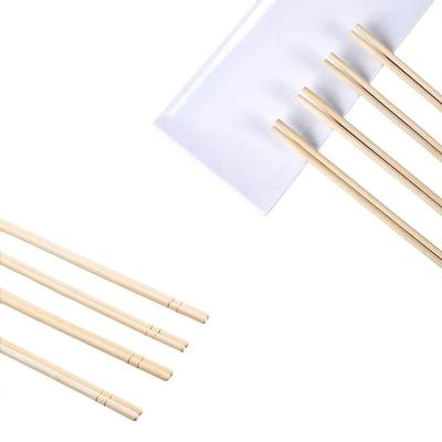 China Customized Bamboo Sushi Japanese Round Disposable Bulk Round Headed Disposable Chopsticks for Household/Restaurant/Hotel for sale