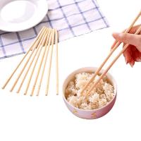 China Flatware Type Chopsticks Samples Free. Freight Collect Bamboo Chopsticks Disposable Customized Bamboo Round sharp Chopsticks for sale