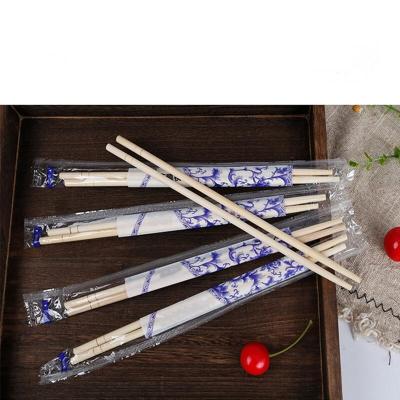 China Free Samples. Freight Collect. Bamboo Material Bring Away Logo Printed Paper Round Chopsticks Sleeve for sale
