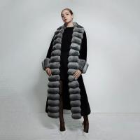 China Womens Winter Eco-friendly Warm Lapel Faux Fur With Inner Lining and Hidden Hook-clasps Coats for sale