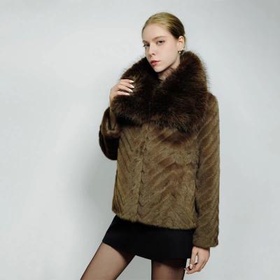 China Eco-friendly Faux Fur Coats for Women's Casual Warm Overcoat Fluffy Winter Outerwear Jacket for sale