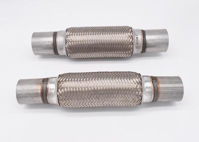 China ID 57mm Overall 252mm exhaust pipe Vibration Absorb Truck Connector Stainless Steel Exhaust Bellows Flex Pipe for sale