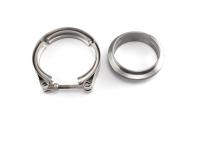 China Swivel 81.6mm ID 2.36'' Stainless Steel Exhaust Clamps for sale
