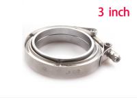 China 3.0 Inch Galvanized SS201  Exhaust Pipe Connector Clamp for sale