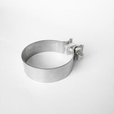China 31.8mm 4.0”Stainless Steel Exhaust Clamps With Semi Circular Gasket for sale