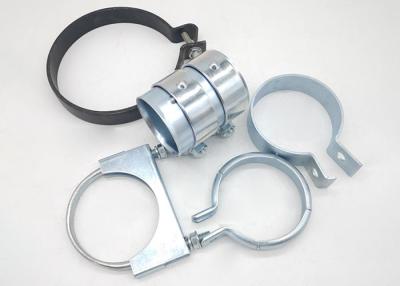 China Chrome Plating Stainless Steel SS304 Automotive Exhaust Clamps for sale