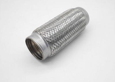 China Interlock Braided 76.2mm×152mm Stainless Steel Exhaust Flex Pipe for sale