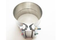 China 2.5 Inch 2 1/2 Butt Joint Stainless Steel Exhaust Clamps for sale