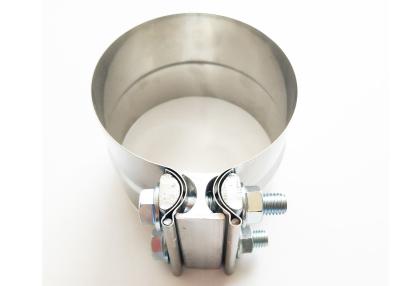 China 2.5 Inch 2 1/2 Butt Joint Stainless Steel Exhaust Clamps for sale