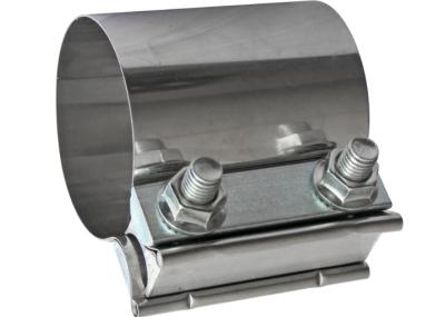China Wide Band 64mm 2.5 Inch  Stainless Steel Exhaust Clamps for sale