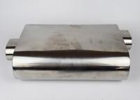 China Universal Oval 150mmx220mm Stainless Steel Exhaust Muffler for sale