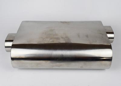 China Universal Oval 150mmx220mm Stainless Steel Exhaust Muffler for sale