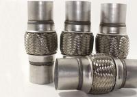 China Vibration Absorb 1.2mm Braided Exhaust Flex Pipe Bellows for sale