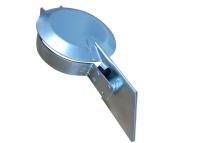 China Mild Steel Vertical Galvanizing 2mm Exhaust Rain Cap for sale