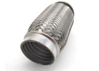 China 2.5x4 Inch Plain Stainless Steel Exhaust Flex Pipe for sale