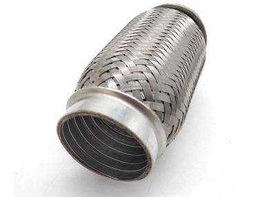 China 2.5x4 Inch Plain Stainless Steel Exhaust Flex Pipe for sale