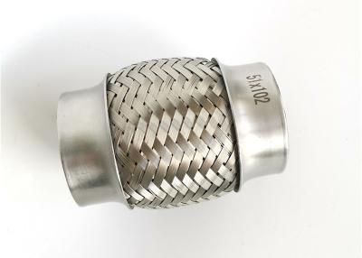 China Truck Id 3 Inch Braided Ss201 Flexible Exhaust Coupling for sale