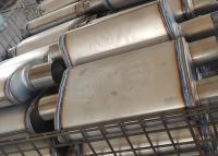 China Universal 409 1.5mm Stainless Steel Exhaust Muffler For Car for sale