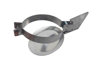 China Polished 8in Chrome Plated Steel Rain Cap for sale