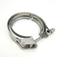 China 19mm 304 Stainless Steel V Band Clamps For Flanged Connection for sale
