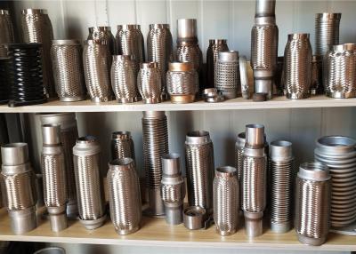 China Mufflers Double Braided Stainless Steel Exhaust Flex Pipe for sale