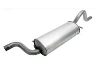 China Oval Aftermarket Ss409 Universal Exhaust Muffler Assembly for sale