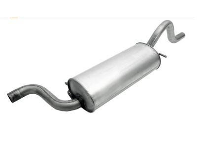 China Oval Aftermarket Ss409 Universal Exhaust Muffler Assembly for sale