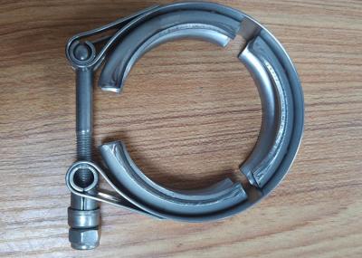 China Custom 3 Inch Exhaust V Band Clamp With Male And Female Flange Kit for sale