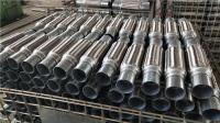 China Car / Truck Component Id 57mm Braided Exhaust Flex Pipe With Nipple for sale
