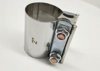 China Preformed Butt Joint Stainless Steel Exhaust Band Clamp 2.0