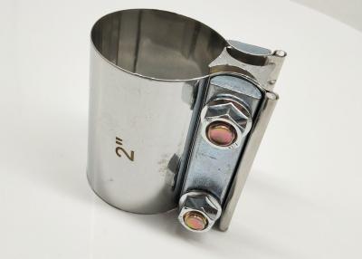 China Preformed Butt Joint Stainless Steel Exhaust Band Clamp 2.0