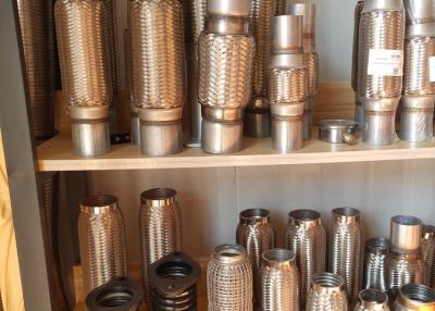 China 201 Grade Stainless Steel Exhaust Parts Flex Connector With Extension Pipes for sale