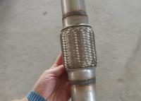 China Diameter 45mm Flexible Exhaust Tubing Vibration Absorb Truck Connector for sale