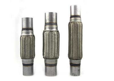 China Id 45mm Wire Braided 201 Stainless Steel Flexible Exhaust Tubing For Auto Engine Muffler for sale