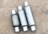 China Id 57mm Overall Length 300mm Performance Exhaust Muffler Galvanized for sale