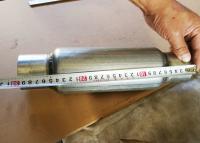 China Galvanized Steel 2.5 Inch Car Exhaust Resonator Universal Performance Bottle Style for sale