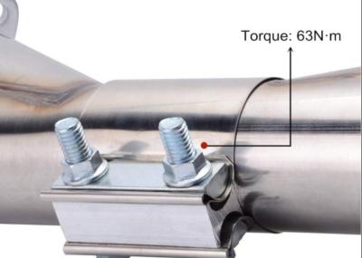 China Preformed 304 Stainless Steel Exhaust Parts 3