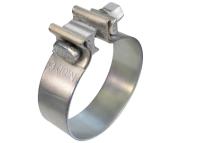 China Narrow Band Seal Plain 3 Stainless Steel Exhaust Clamp For Automobile for sale