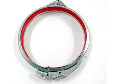 China 1.0mm 1.2mm 3 Stainless V Band Clamp For Dust Collection System for sale